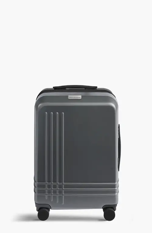 ROAM Expandable Carry-on Suitcase - Matte Steel/black