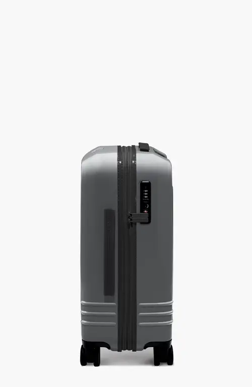 ROAM Expandable Carry-on Suitcase - Matte Steel/black