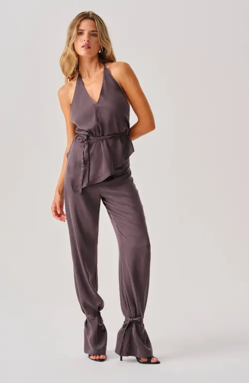 LEMAN MERCER Valerie Pant - Gray