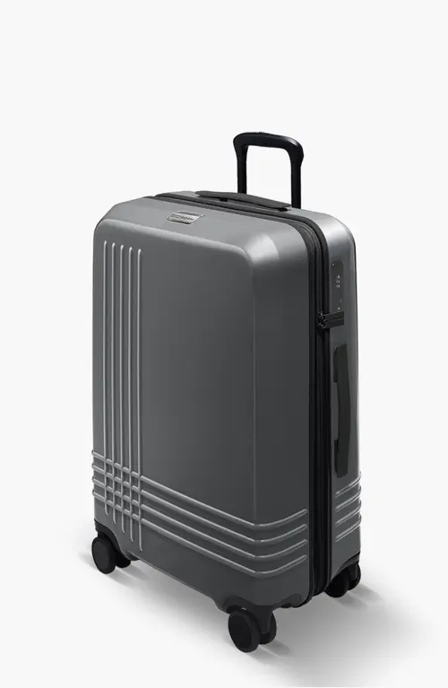 ROAM Check-in Expandable Luggage - Matte Steel/black Trim