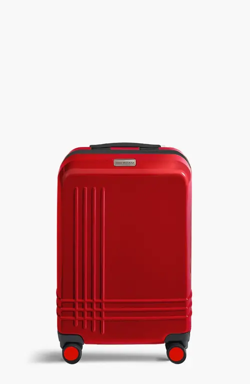 ROAM Carry-on Luggage - Red Gloss/black Trim
