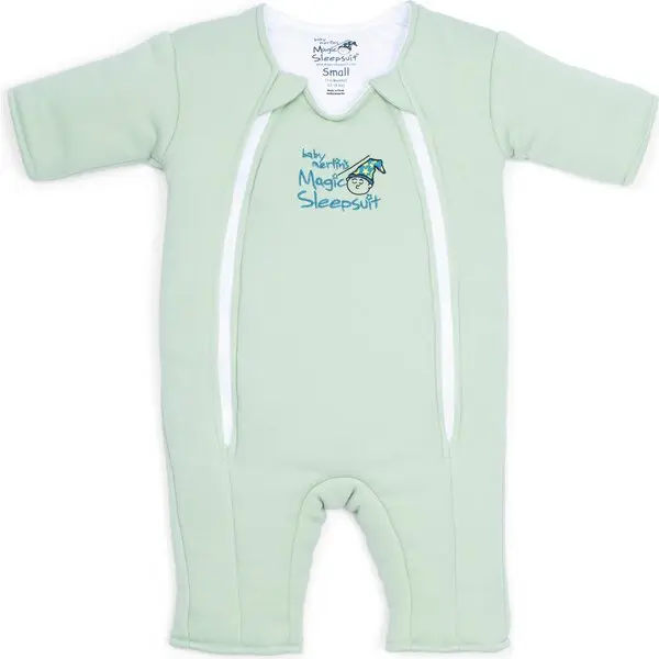 HALO 100% Cotton Magic Sleepsuit - Sage Green