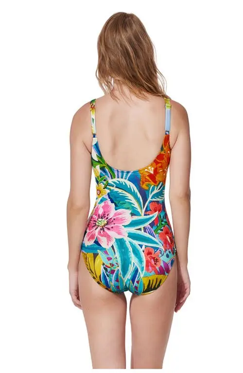 GOTTEX Tropicana Square Neck One Piece