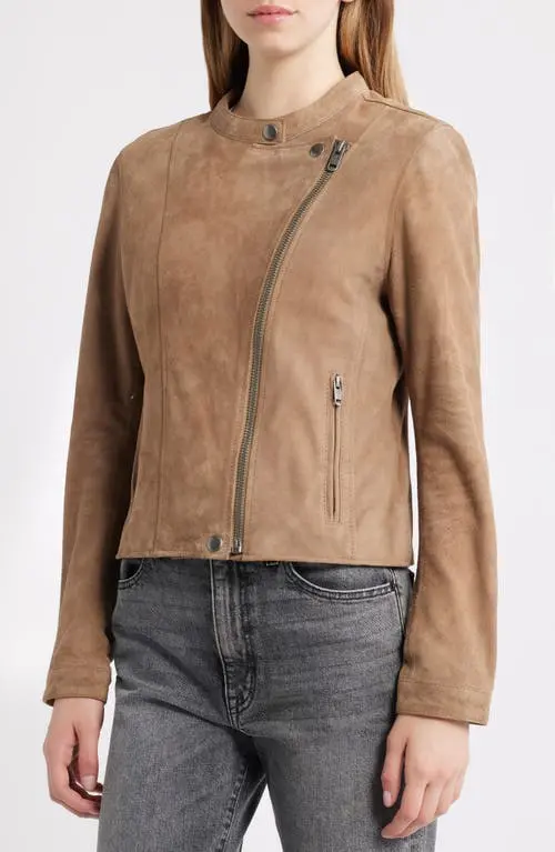 Frye Classic Biker Suede Jacket