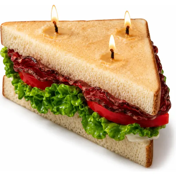 SOUTHLAKE GIFTS Bacon Lettuce Tomato Sandwich Candle - None