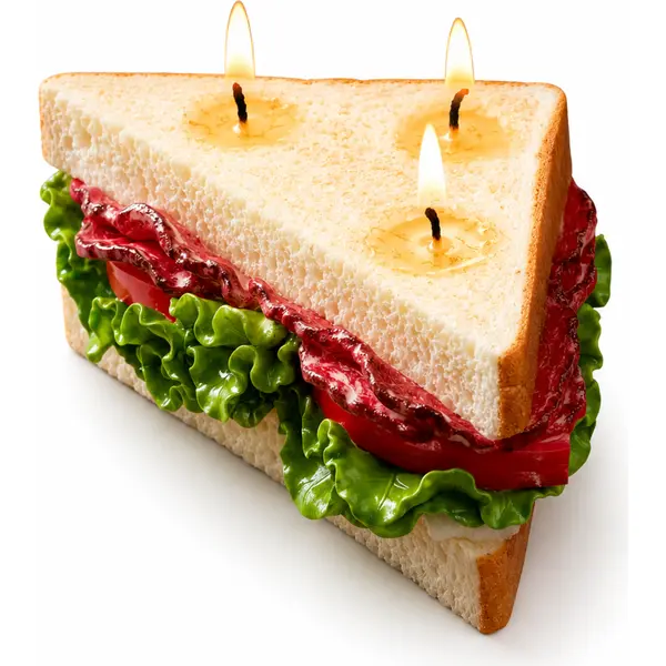SOUTHLAKE GIFTS Bacon Lettuce Tomato Sandwich Candle - None