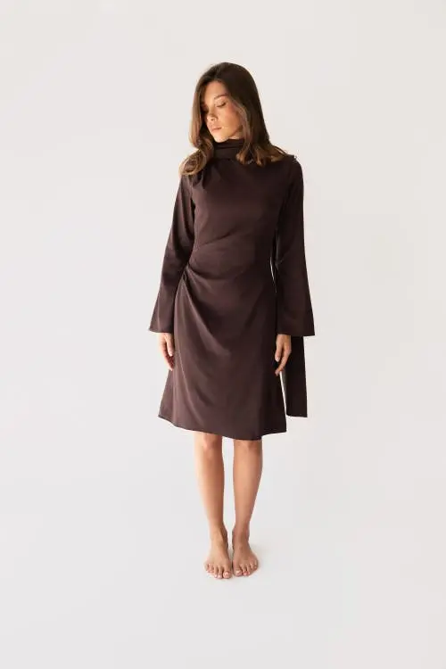 BY TESS Johanna A-line Knee-length Dress