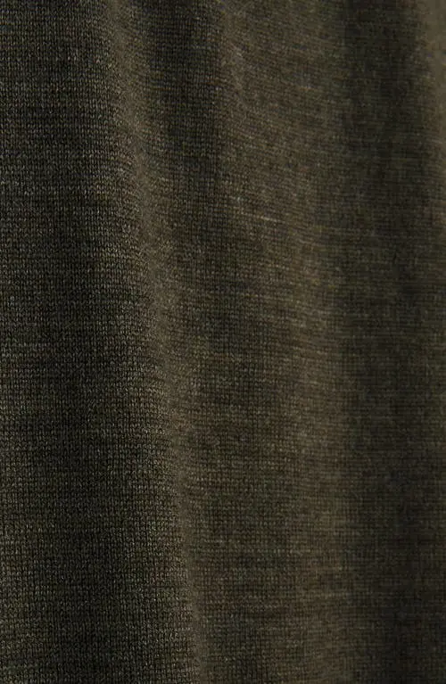 ITALIC Cole Merino Lightweight V-neck Sweater - Thyme