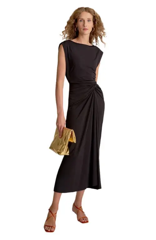M.M.LAFLEUR Zita Sleeveless Dress - Black