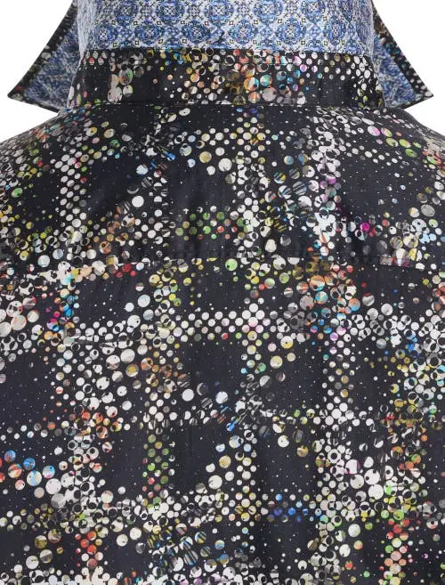 ROBERT GRAHAM BY DXL Big & Tall Grid Textured Sport Shirt