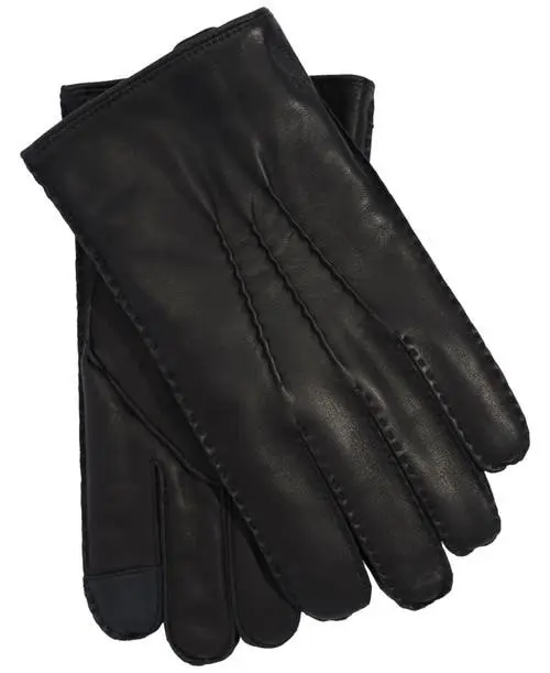 Polo Ralph Lauren Cashmere Lined Nappa Touch Gloves - Black