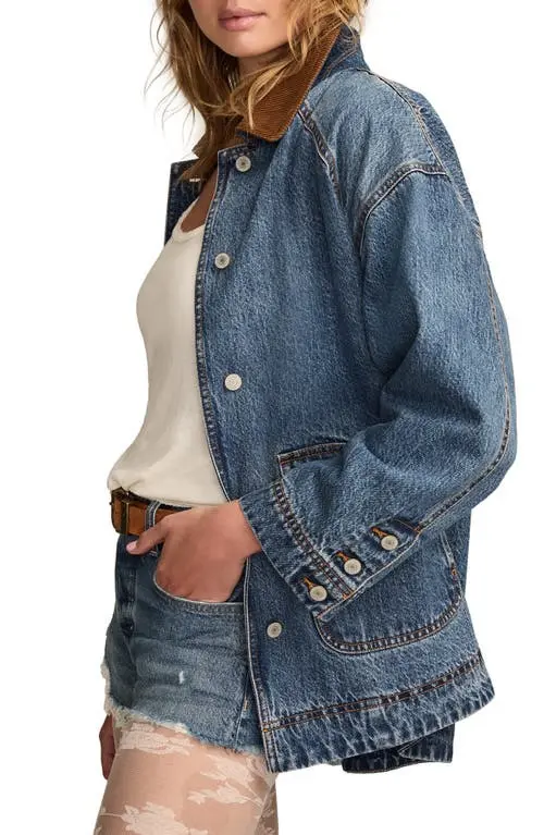 Lucky Brand Legend Denim Barn Jacket
