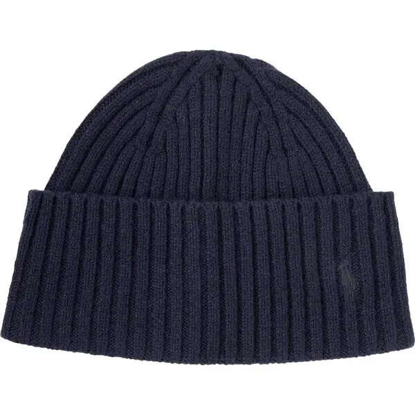 Polo Ralph Lauren Bold Cuff Beanie - Collection Navy