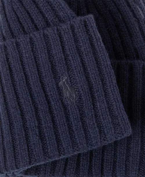 Polo Ralph Lauren Bold Cuff Beanie - Collection Navy