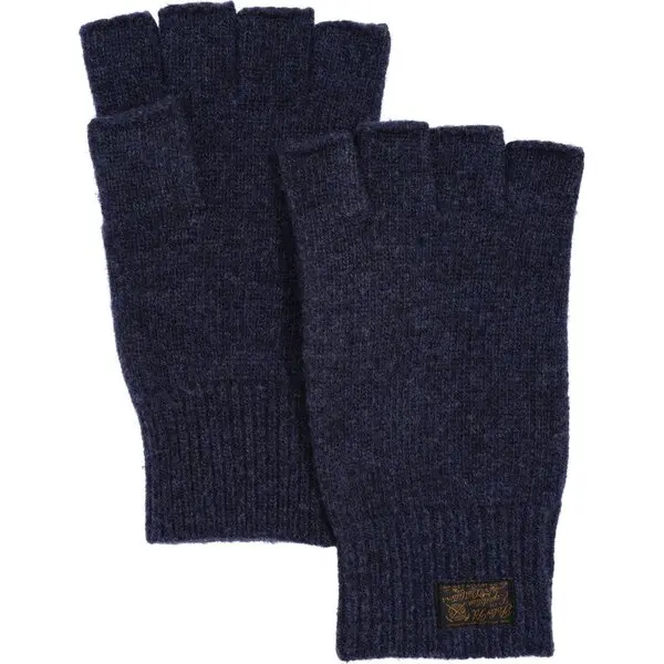 Polo Ralph Lauren Fingerless Gloves - Navy Heather