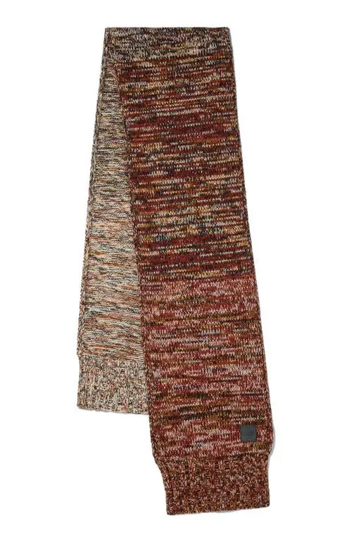 Mulberry Ombre Degrade Scarf - Rust
