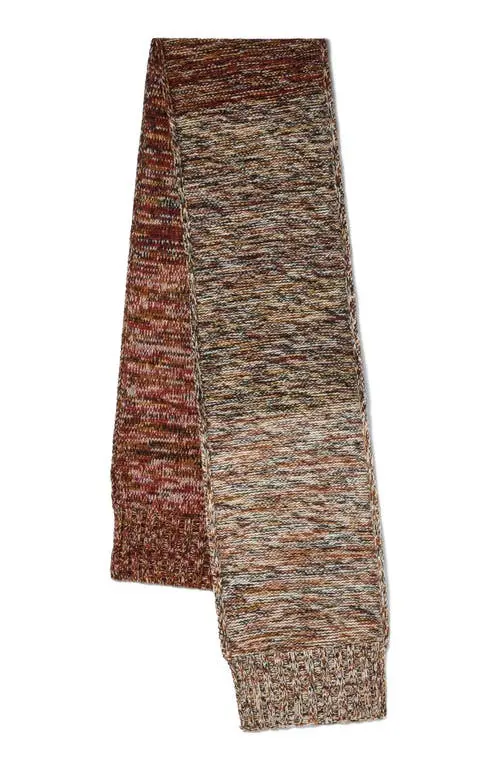 Mulberry Ombre Degrade Scarf - Rust