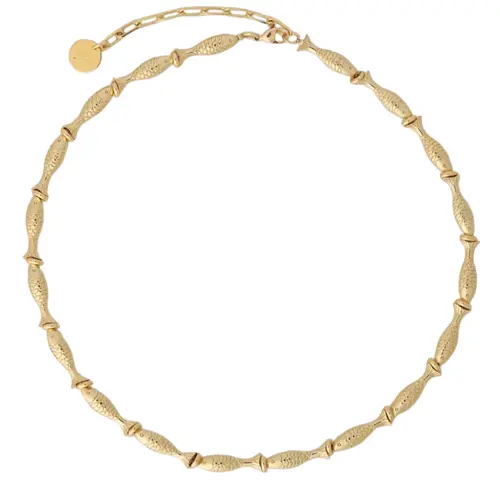 HOLST+LEE Fish Design Necklace - Gold
