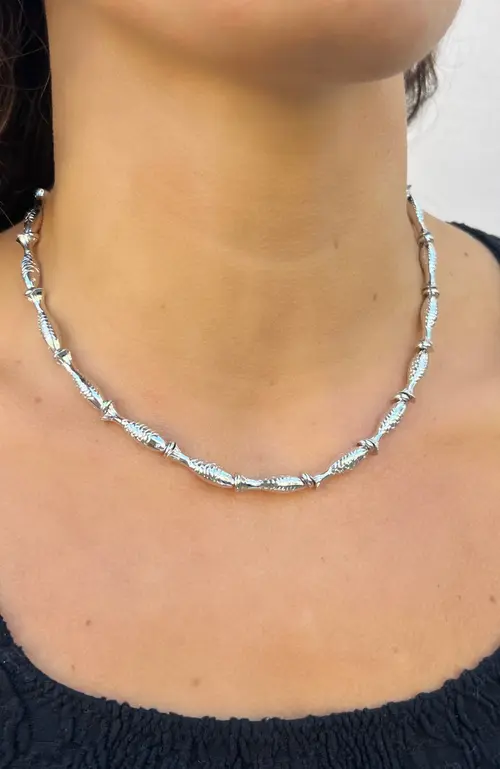 HOLST+LEE Fish Design Necklace - Silver