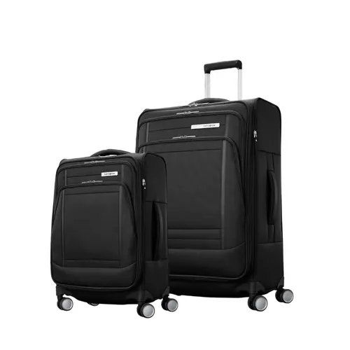 SAMSONITE Uplift Softside Expandable 2-piece Spinner Luggage Set - Black