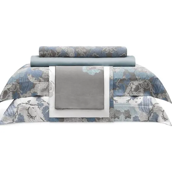 TOGAS Eriko Fitted Sheet - Light Blue