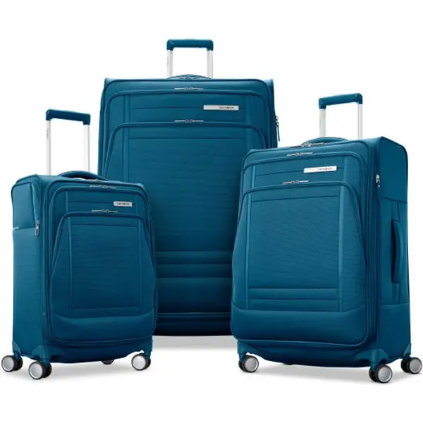 SAMSONITE Uplift 3-piece Expandable Luggage Set - Cerulean Blue