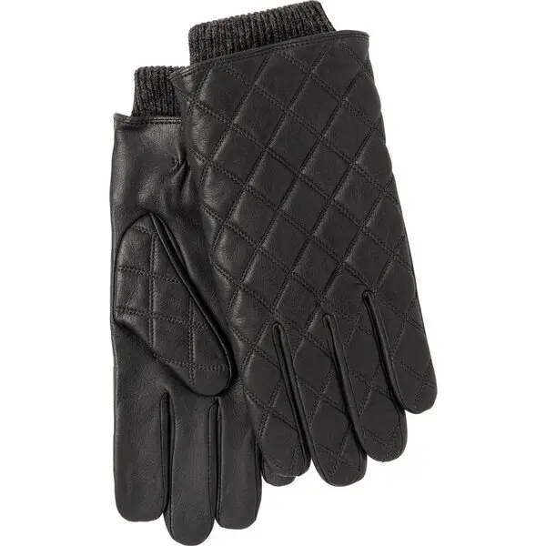 Polo Ralph Lauren Quilted Leather Glove - Black