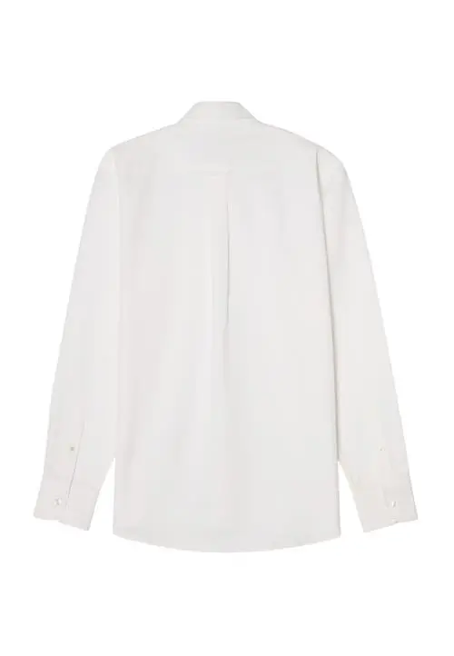 Robert Talbott Harrison Button Down Pique Shirt - White