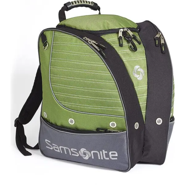 SAMSONITE Deluxe Adult Ski Boot Bag - Grass Green