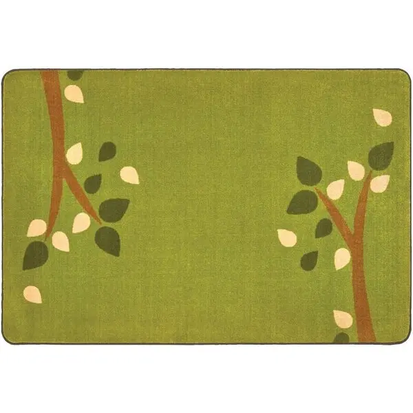 KAPLAN EARLY LEARNING COMPANY Branching Out Carpet - Green