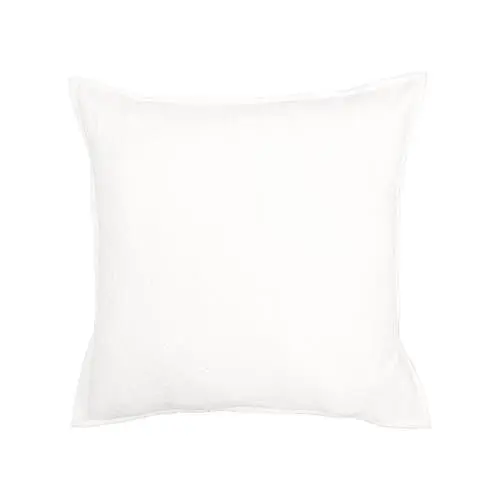 ELISABETH YORK Chander Dove Cotton Sham 26" X 26 - White