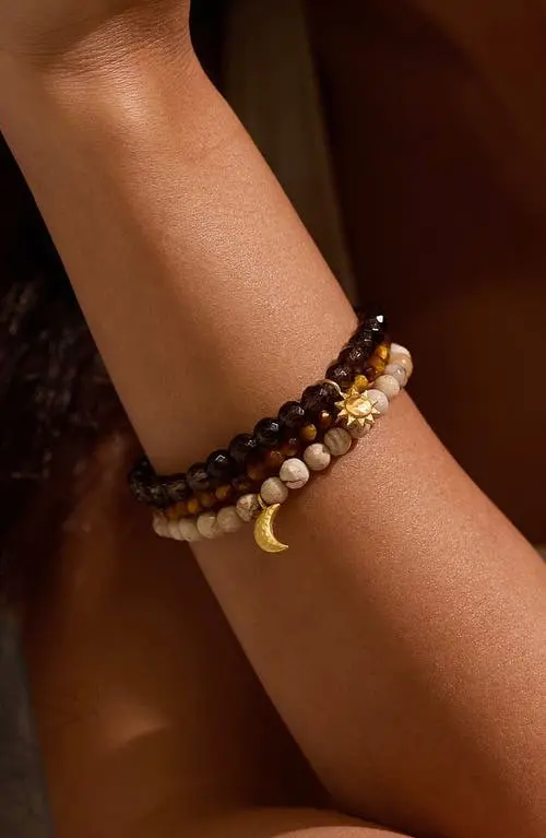 SATYA JEWELRY Gemstone Bracelet Set
