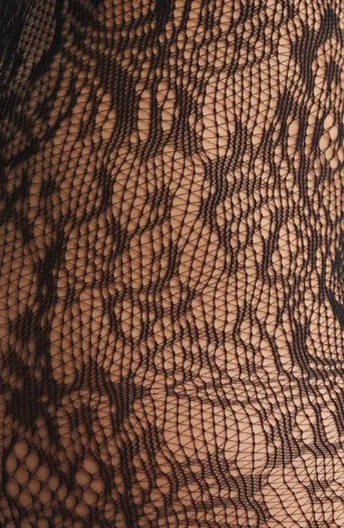 STEMS Crystal Lace Tights - Black