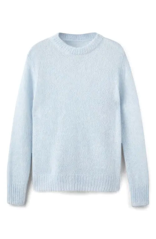 Mango Crewneck Sweater - Sky Blue