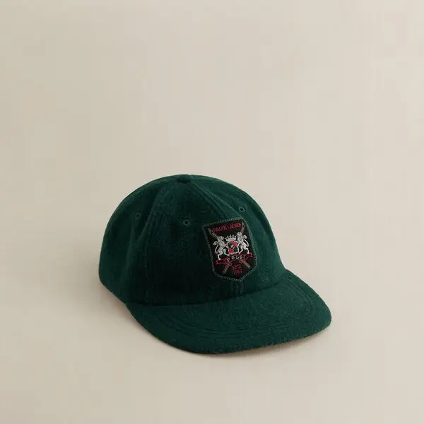 Ralph Lauren C. 1997 Wool-blend Ball Cap - Green