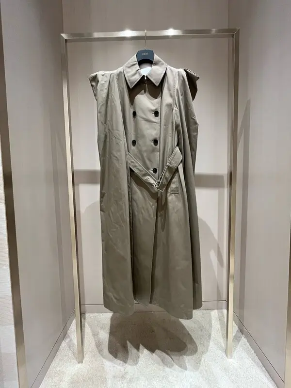 Dior Belted Trench - Khaki