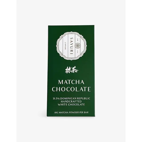 SAYURI Matcha White Chocolate Bar 100g - One-color