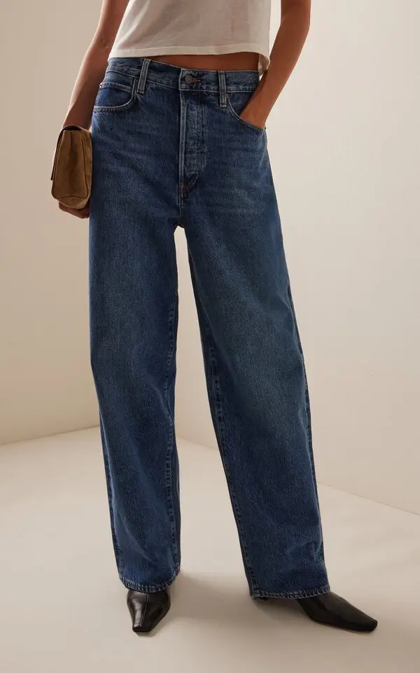 FRAME X Amelia Gray The Detour Jean - Medium Wash
