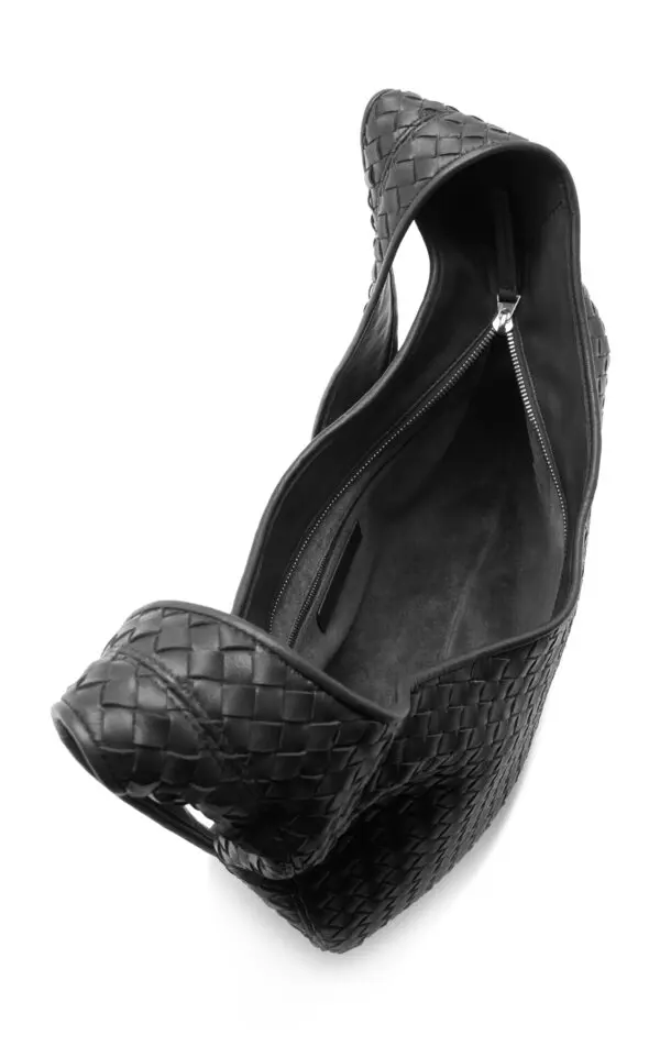Bottega Veneta Medium Veneto Intrecciato Leather Crossbody Bag