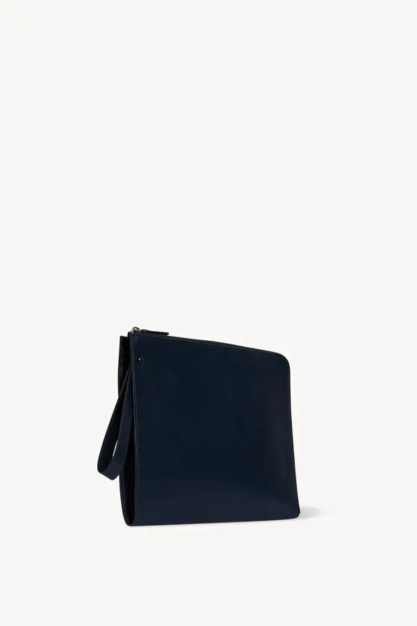 THE ROW Large Portfolio Wristlet - Zaffiro