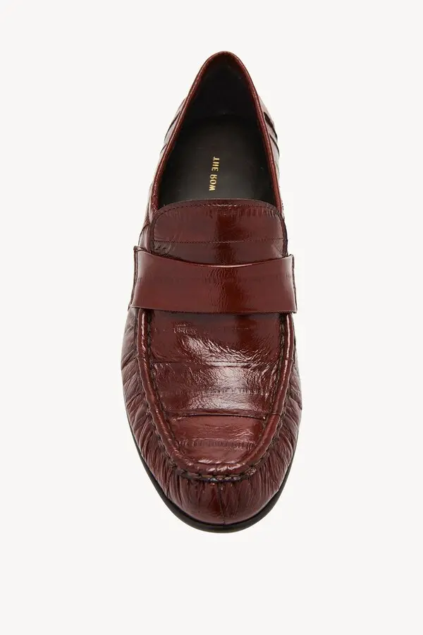 THE ROW Soft Loafer In Eel