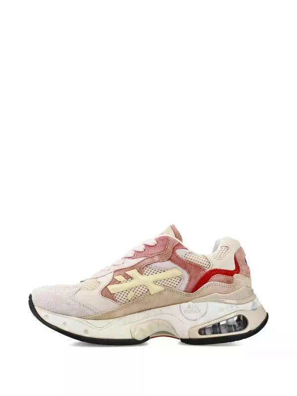 Premiata Sharkyd 423 Panelled Sneakers - Neutrals