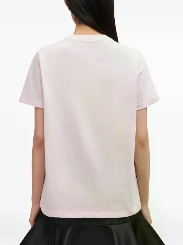 GANNI Round-neck T-shirt - Pink