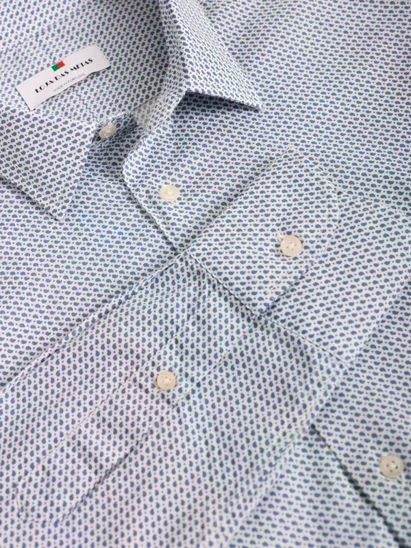 LOJA DAS MEIAS Patterned Long-sleeves Shirt - White