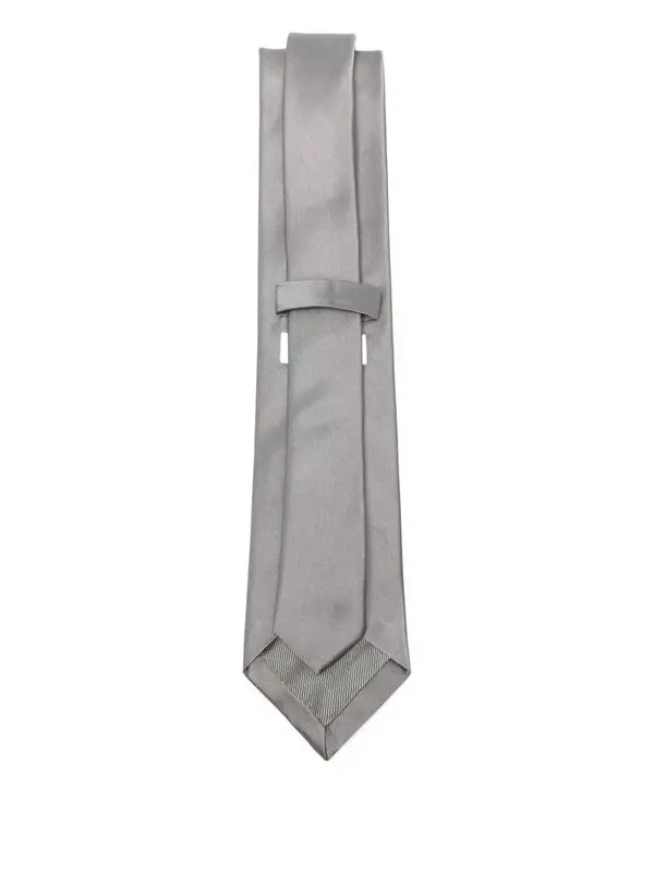 ERRICO FORMICOLA Silk Neck Tie - Grey