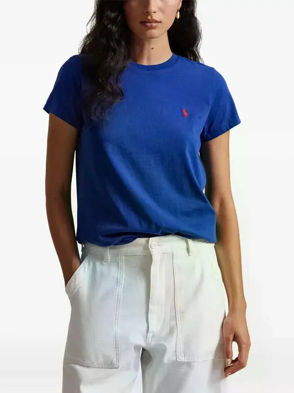 Polo Ralph Lauren Embroidered Pony T-shirt - Blue