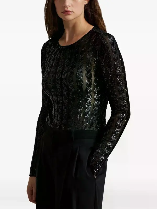 Polo Ralph Lauren Sequin-embellished Bodysuit
