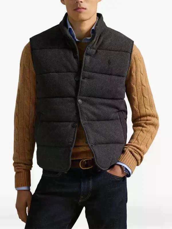 Polo Ralph Lauren Herringbone-pattern Gilet