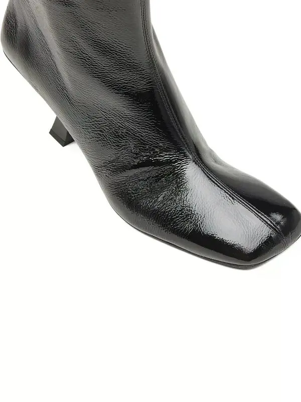 DIESEL® D-amber Square-toe Sculptural-heel Boots