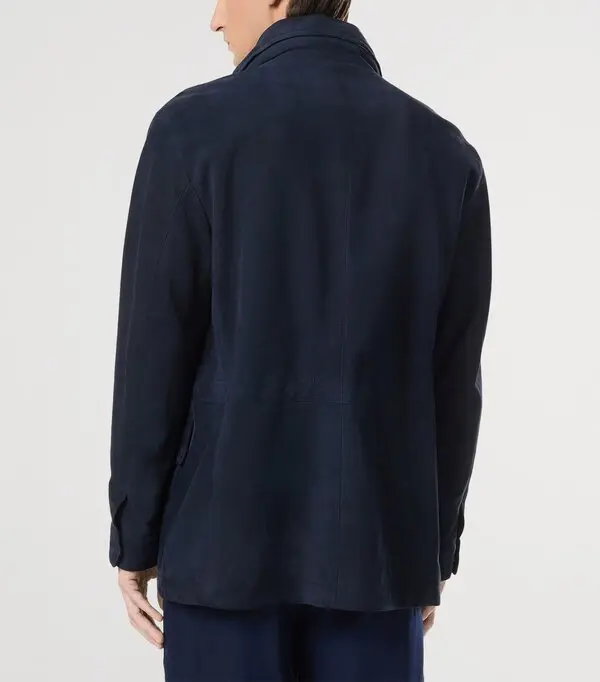 TOM FORD Suede Four-pocket Jacket